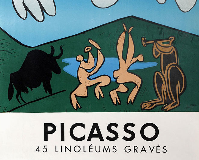 Picasso Exhibition Poster The Dolby Gallery